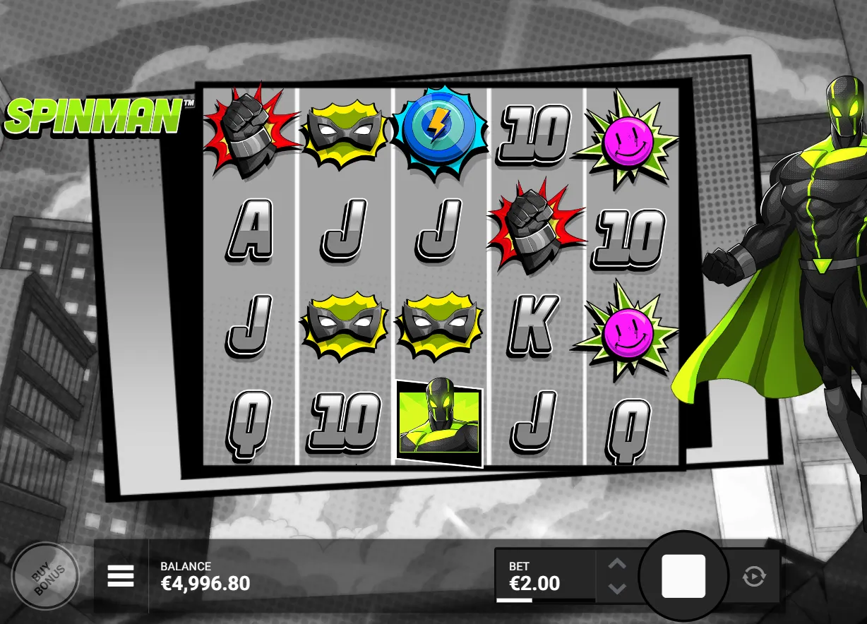 Spinman Slot by Hacksaw Gaming | Play Demo for Free